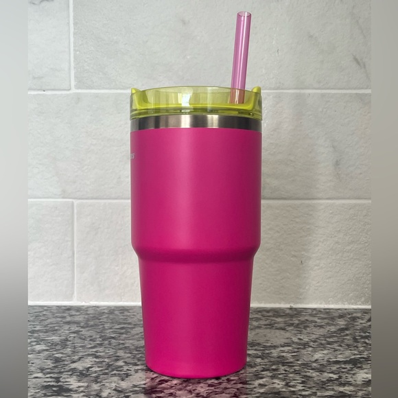 Starbucks | Accessories | Nwt Starbucks X Stanley Quencher Neon Pink ...